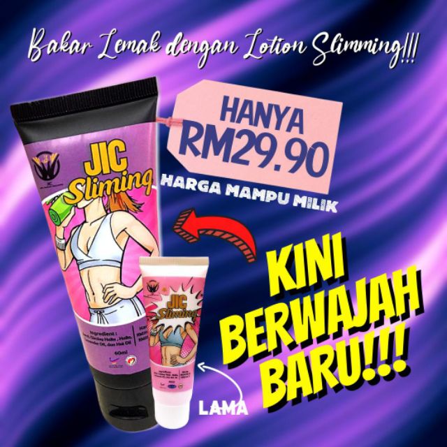 HOT SLIMMING LOTION 60ML BY JIC HQ | Shopee Malaysia