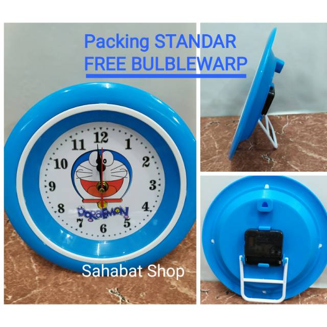 Doraemon Character Desk Clock Wall Clock | Shopee Malaysia