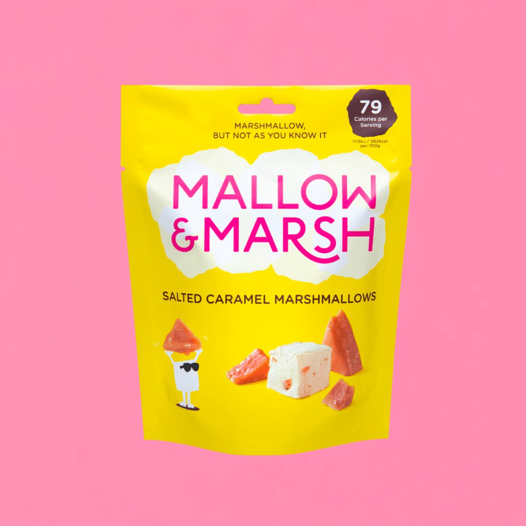 Mallow & Marsh Salted Caramel flavored Marshmallows 85g | Shopee Malaysia