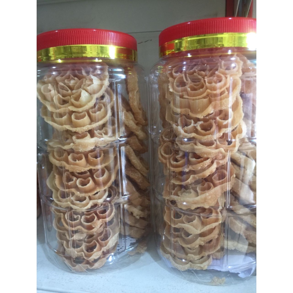 SALE KUIH LOYANG MURAH & SEDAP / KUIH GOYANG / KUIH BUNGA ROS / KUIH ...