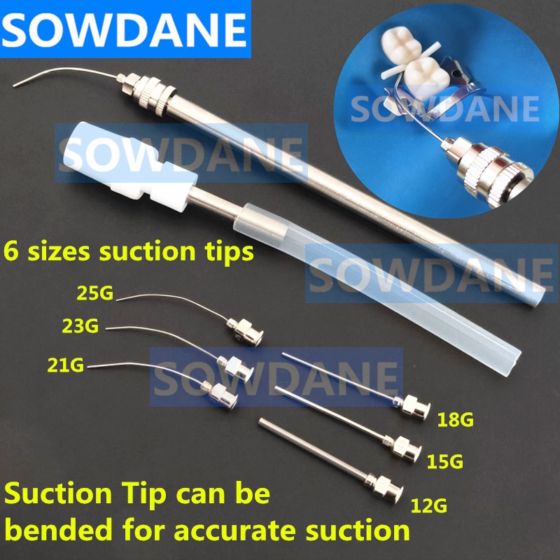 Dental Surgical Aspirator Suction Tube Dental Saliva Ejector Tips ...