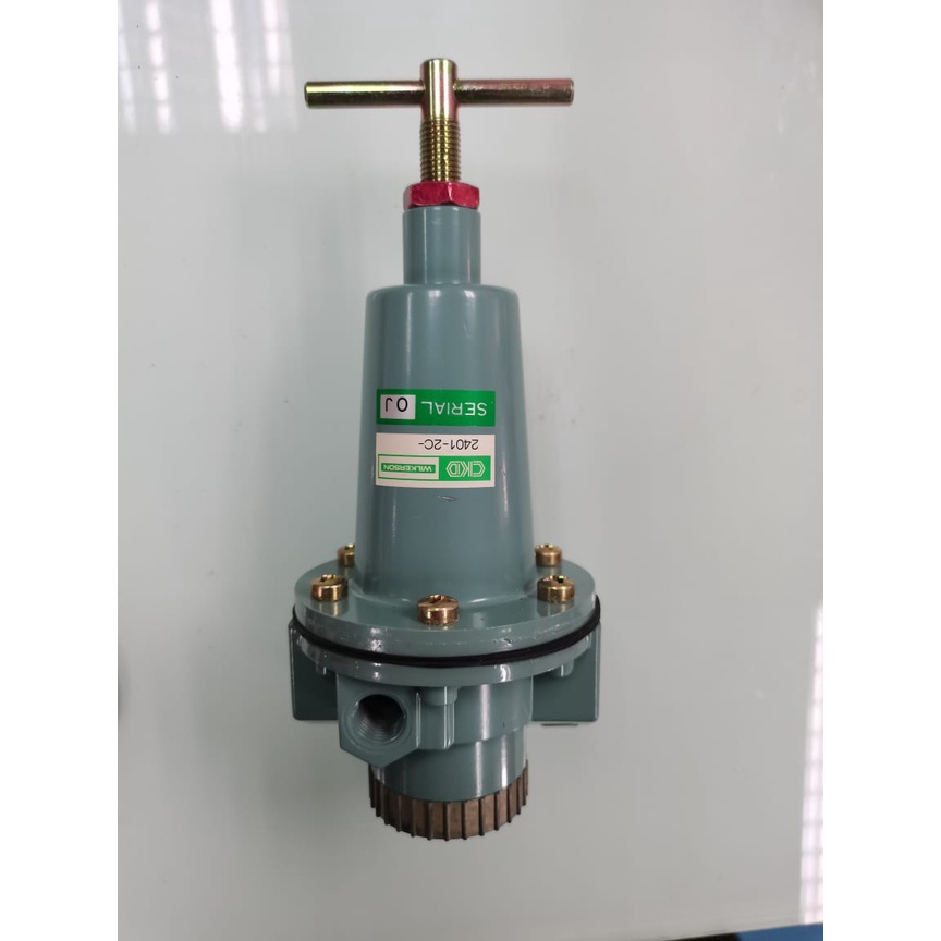 CKD BRAND REVERSE REGULATOR WITH INTEGRATED CHECK VALVE MODEL:2401-2C ...