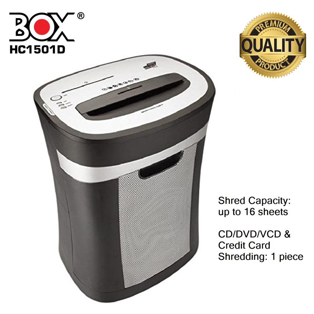 BOX Paper Shredder HC1501D | Shopee Malaysia