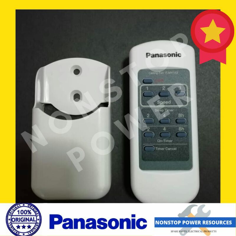 **Original** PANASONIC ceiling fan F-MY143 remote controls | Shopee ...
