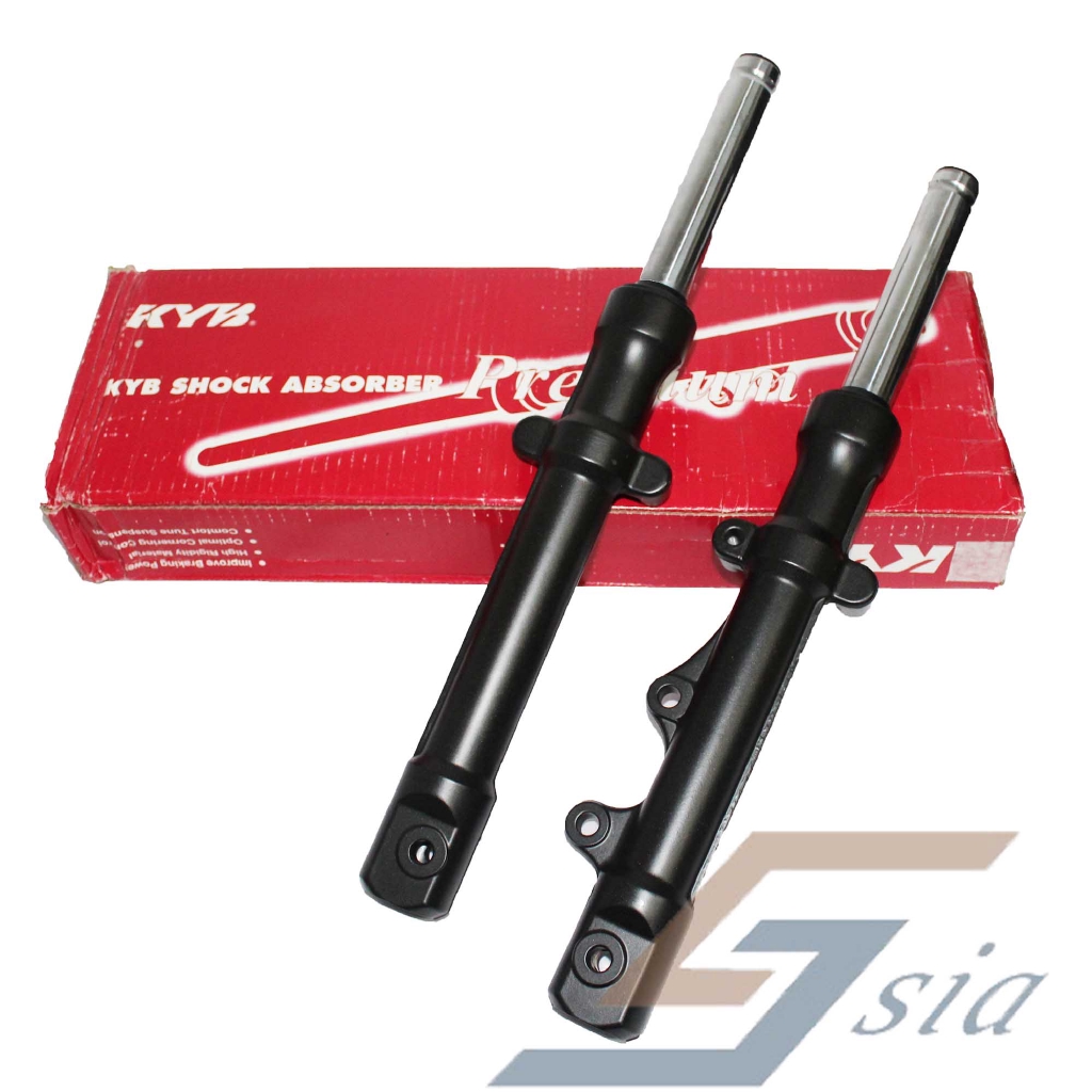 Yamaha Nouvo-LC (5P2) KYB Front Fork Assembly (Black) | Shopee Malaysia