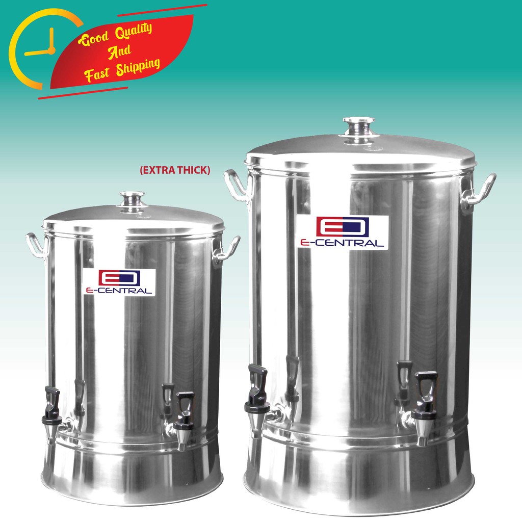 MAS Stainless Steel Water Container With 2 Faucet (50lit and 72lit ...
