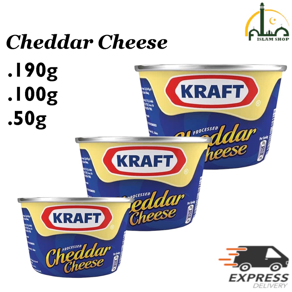 KRAFT CHEDDAR CHEESE CAN/ KEJU HALAL ARAB SAUDI | Shopee Malaysia