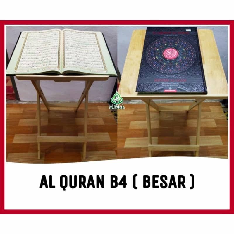 Rehal Lipat Tinggi Saiz Besar/Rehal Meja Tinggi/ Rehal Mengaji Sambil ...