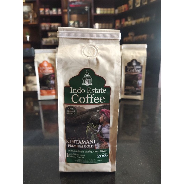 KINTAMANI PREMIUM GOLD 200gr (Indo Estate Coffee) | Shopee Malaysia