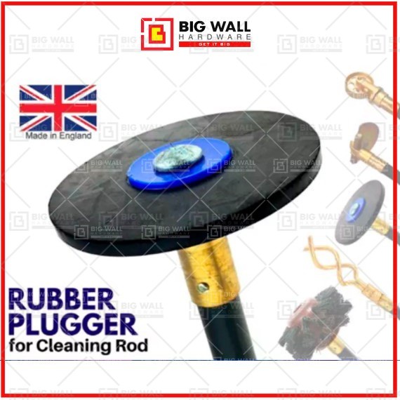 HOROBIN Cleaning Rod Head Sewage Drain Scraper Plungers Fork Rubber ...