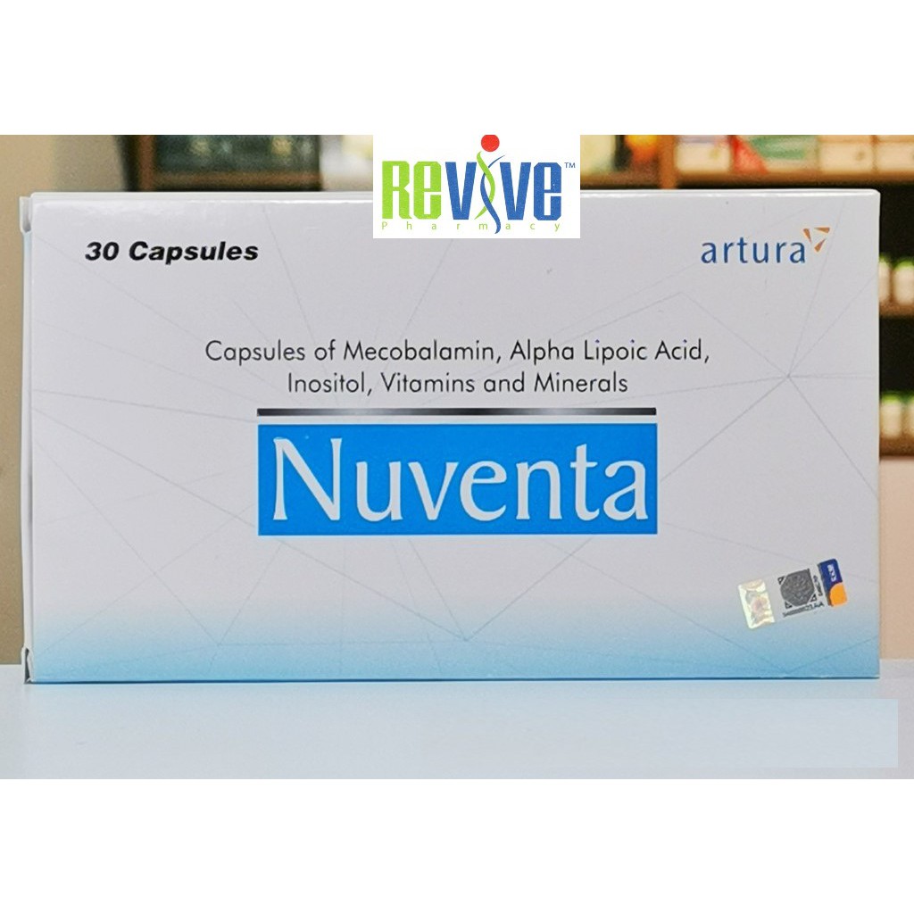 NUVENTA CAPSULE OF MECOBALAMIN, ALPHA LIPOIC ACID, VITAMINS AND ...