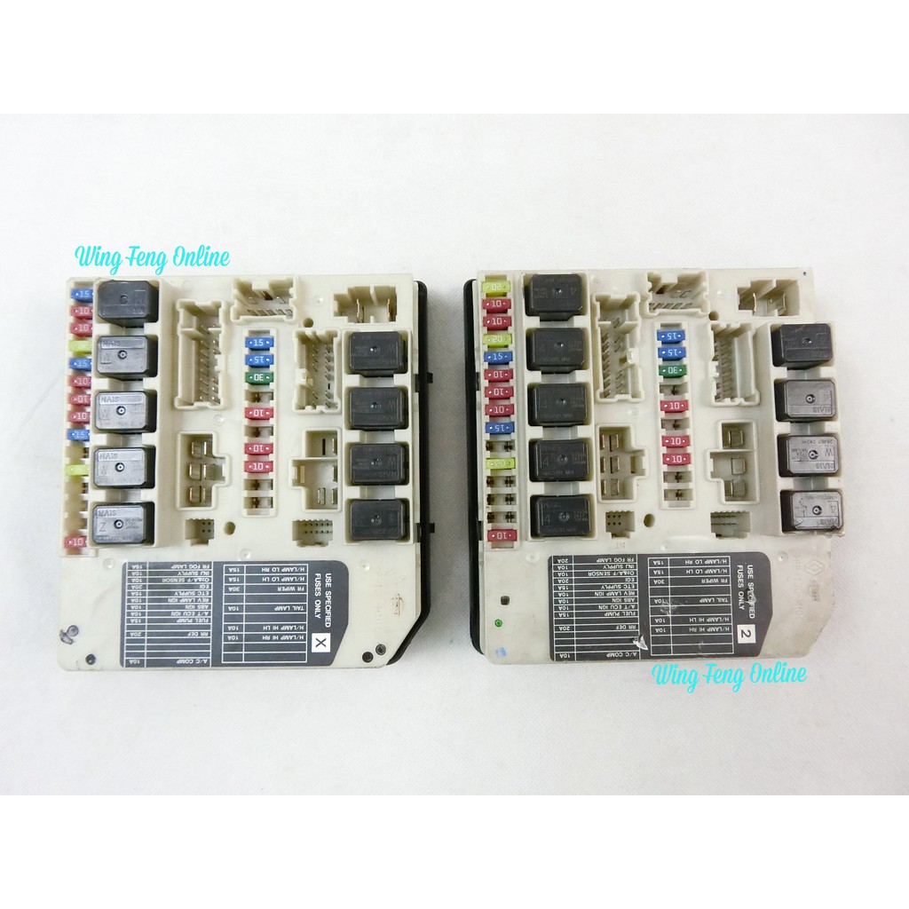 Nissan Grand Livina L10 L11 , Latio , Sylphy FuseBox Fuse Box Fuses BCM ...
