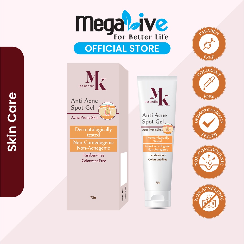 MK essentia Anti Acne Spot Gel (25g) | Shopee Malaysia