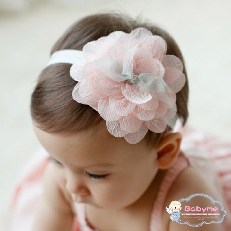 Lace Flower Headband Big Flower Hair Band Headwear Accessories | Shopee ...