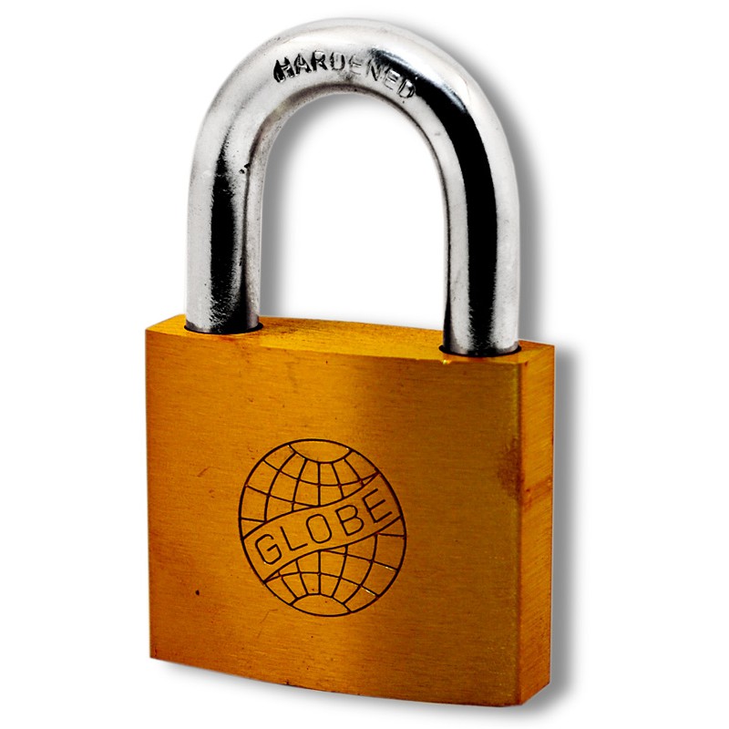 GLOBE Brass Padlock different size | Shopee Malaysia