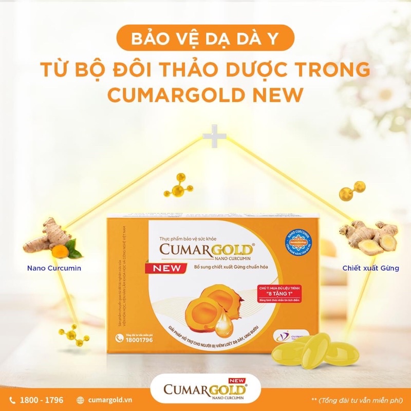 CumarGold New supports the protection of the stomach lining, helps ...
