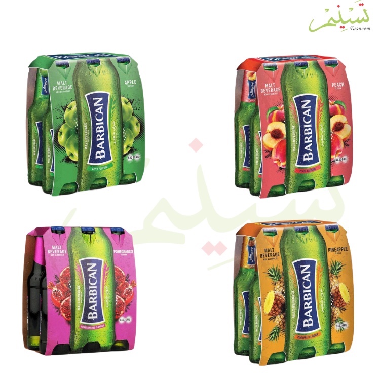 Barbican Malt Beverage Glass Bottle (6 x 330ml) Botol Kaca Minuman ...