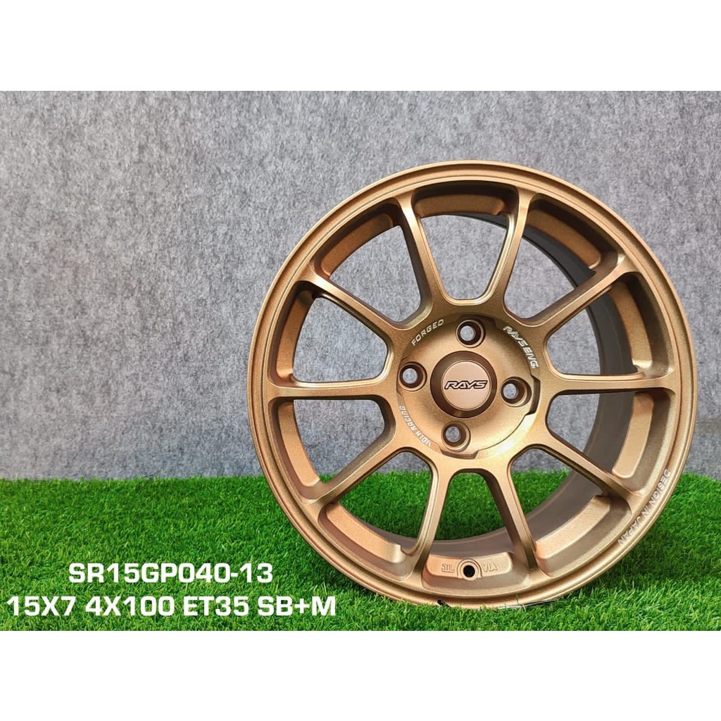 [Pre-Order] 15 Inch New Sport Rim RAYS ZE40 Mr Wheel Myvi Bezza Saga ...