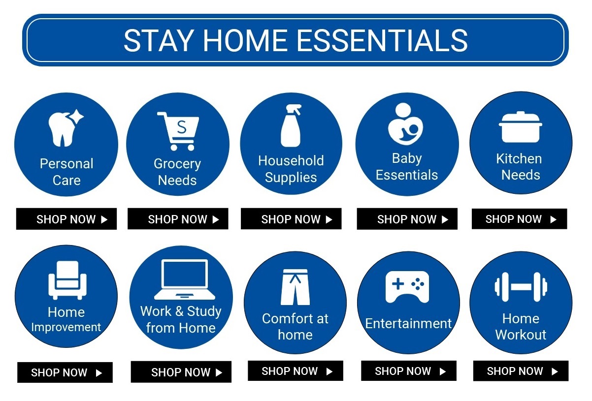 Stay Home, Stay Safe 2025 | Free Shipping Min Spend RM15 | Shopee Malaysia