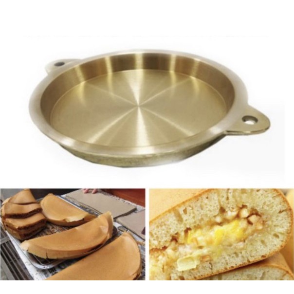 7" Acuan Apom Balik Besi & Tembaga / Kuali Apam Balik Tembaga/ Copper ...