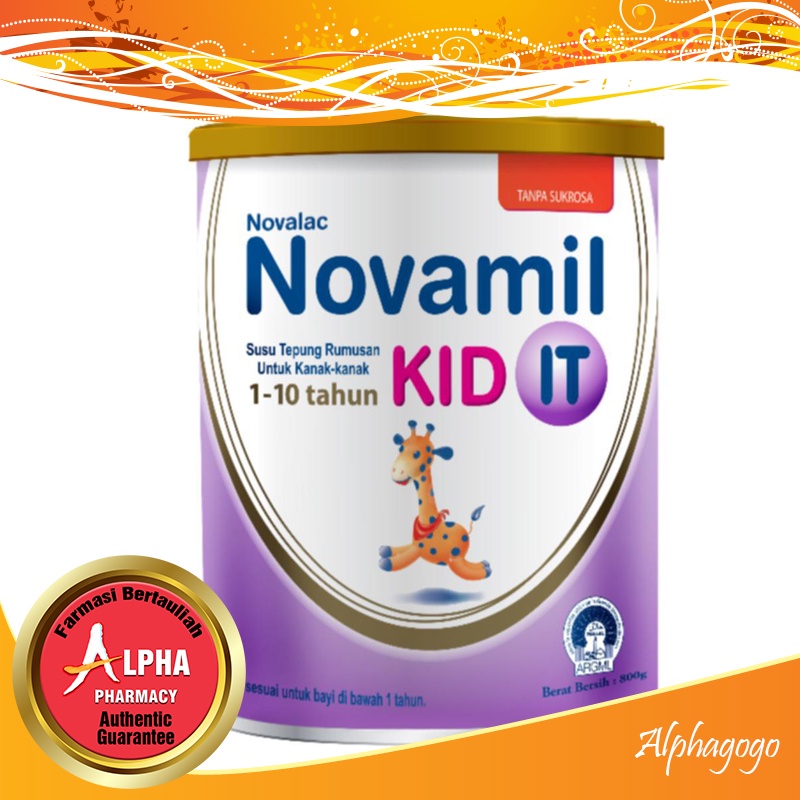 Novamil KID IT (1-10 tahun) 800g | Shopee Malaysia