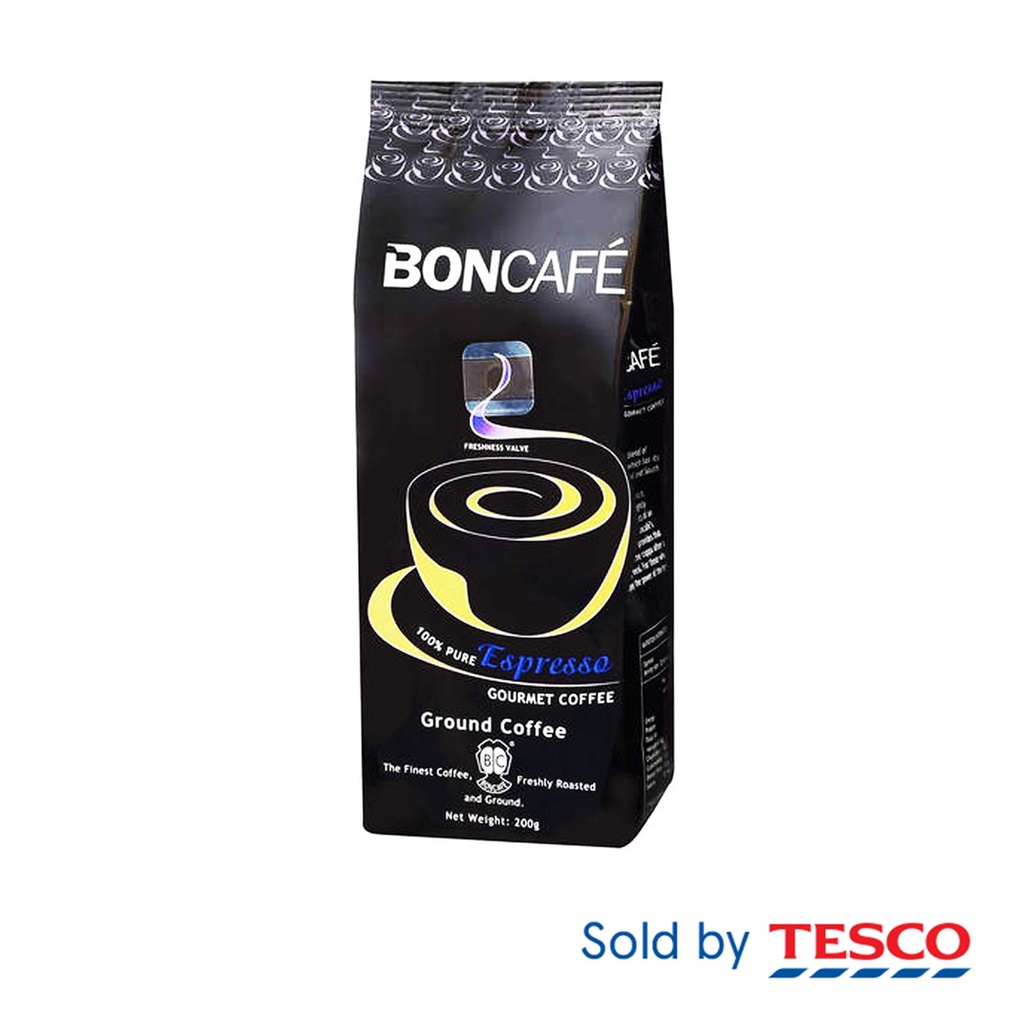 Boncafé 100% Pure Espresso Ground Gourmet Coffee 200G | Shopee Malaysia