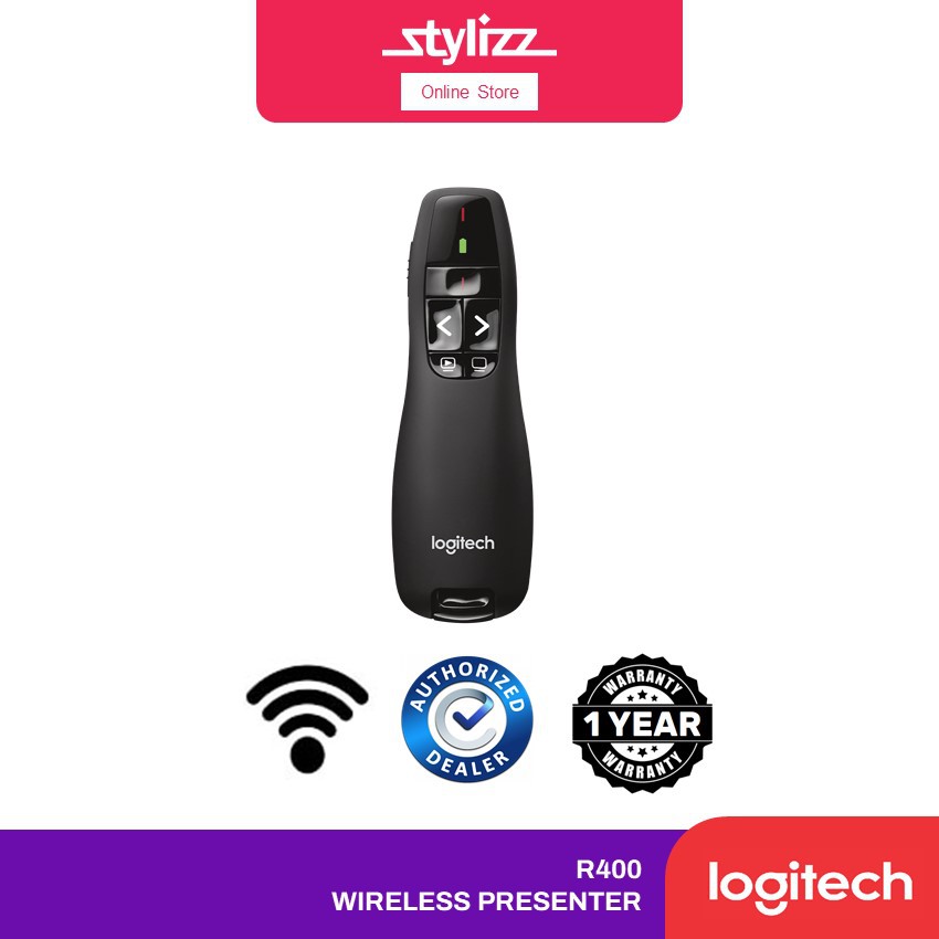 Logitech R400 Wireless Presenter Pointer | Shopee Malaysia
