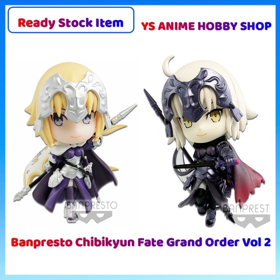 Banpresto Chibikyun Fate Grand Order Vol 2 Ruler Jeanne D Arc Avenger ...