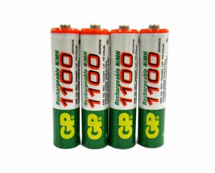4PCS GP AAA 1100mAh 1.2V Rechargeable Battery | Shopee Malaysia