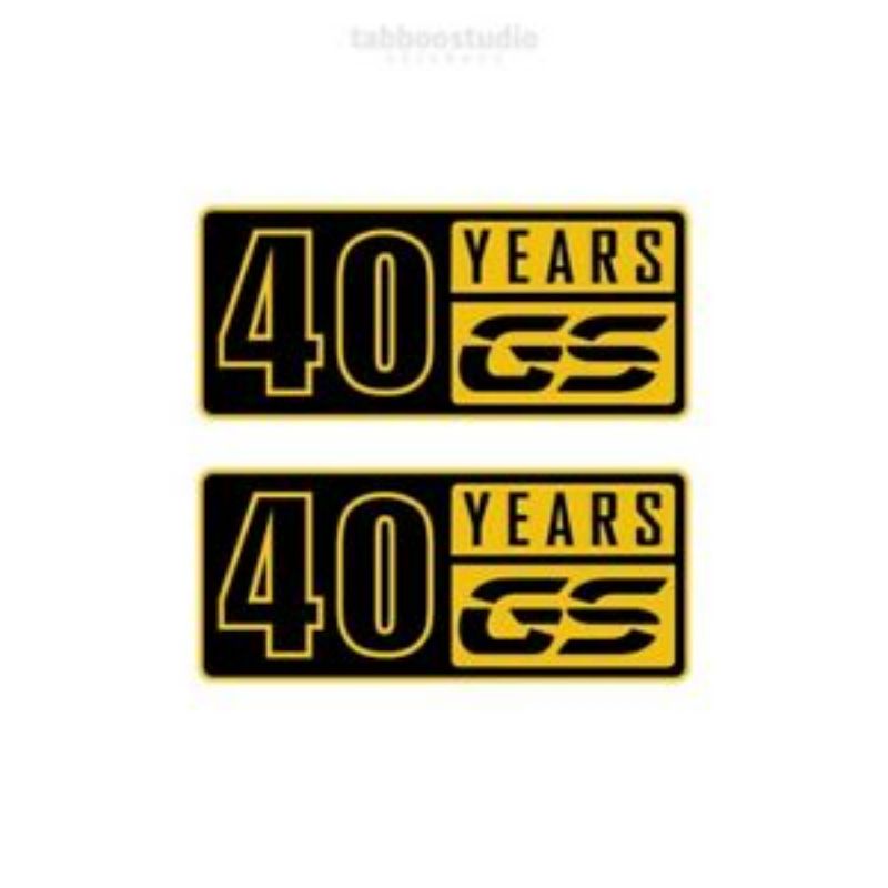 BMW GS 40YEARS Stickers | Shopee Malaysia