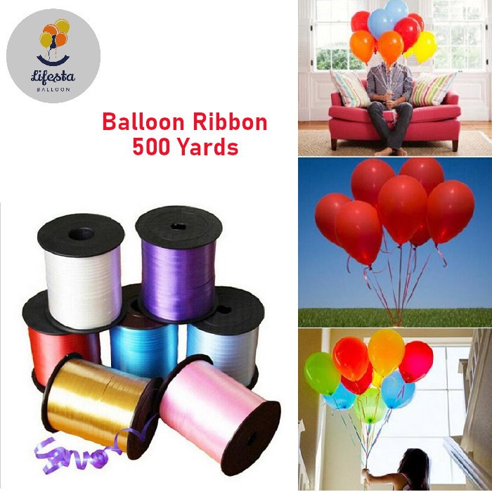 500 Yards Balloons Ribbons For Wedding Party Decor Gift Wrap Handmade ...