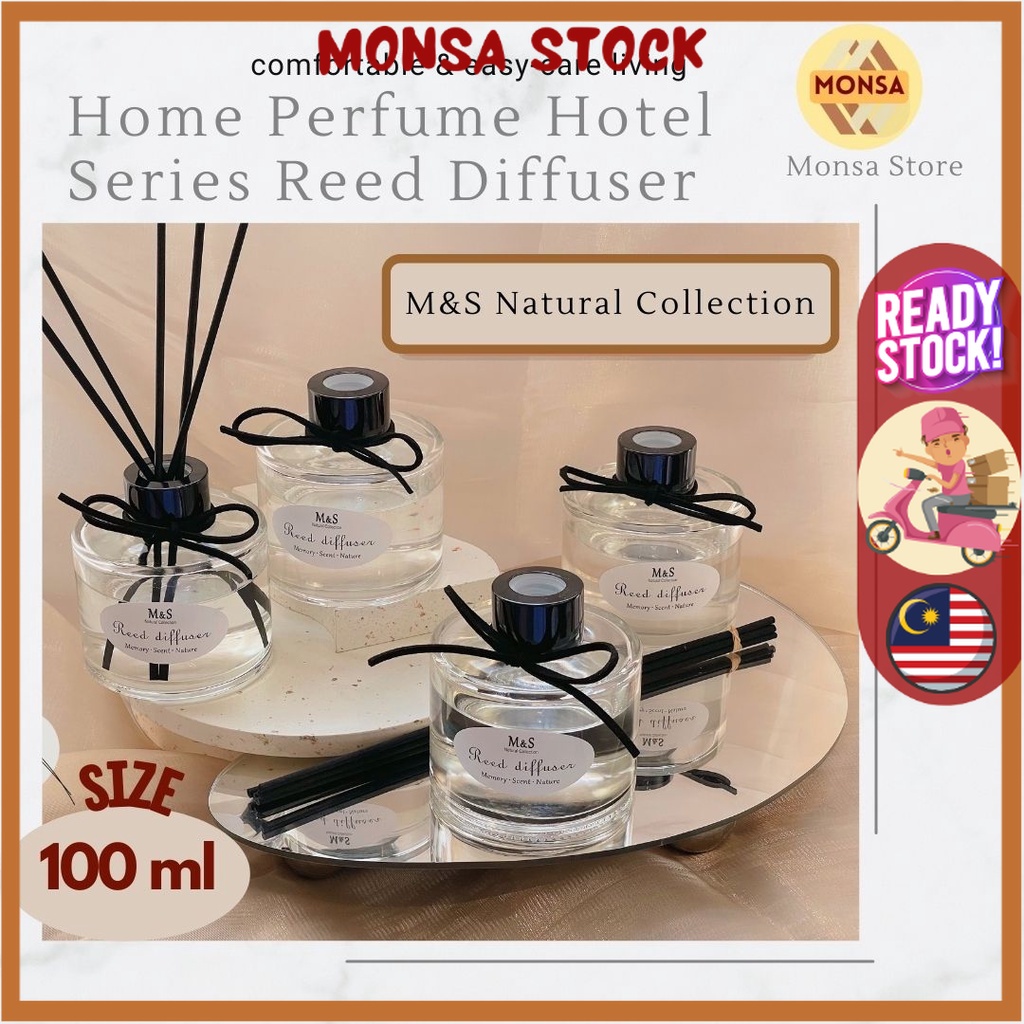 Home Perfume Hotel Series Reed Diffuser Indoor Home Fragrance Pewangi ...