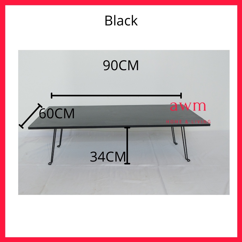 AWM Meja Jepun Murah japanese table foldable meja jepun lipat besar ...
