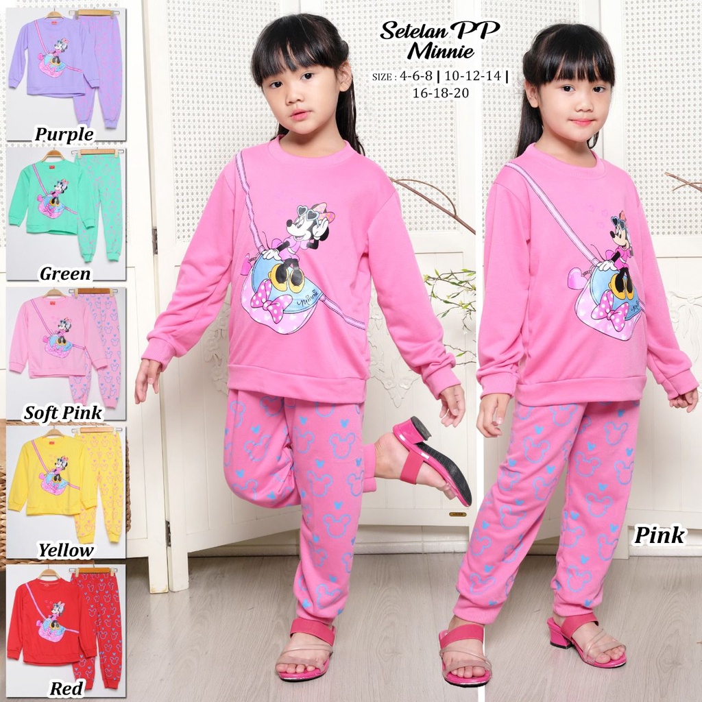Pp minnie Suits For Children Aged 4-6 Years | Shopee Malaysia