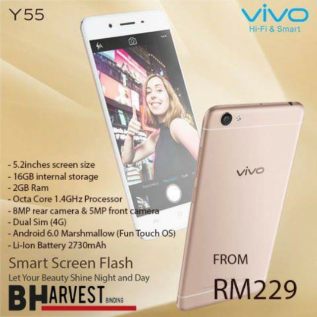 Used Vivo Y55 ( 2gb ram + 16gb rom ) | Shopee Malaysia