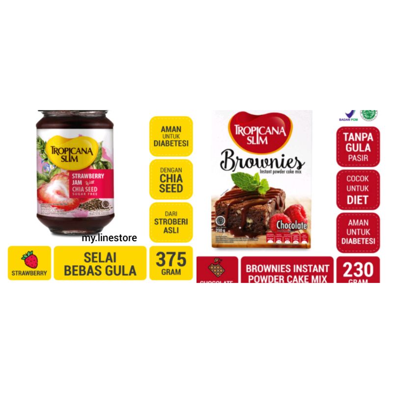 Tropicana Slim Jam Strawberry with Chia Seed Strawberry Jam Chocolate ...