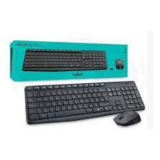 Logitech MK235 Wireless Keyboard and Mouse Grey | Shopee Malaysia