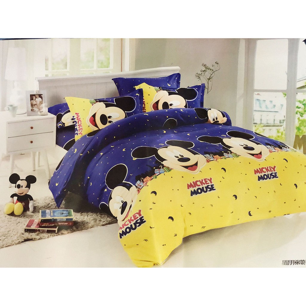 Mickey Mouse Bed Shhet 3IN1/4IN1/5IN1/6IN1 | Shopee Malaysia
