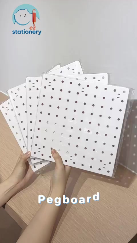 🇲🇾 Ready Stock Pegboard Perforated Display Board Wall Display Rack Peg ...