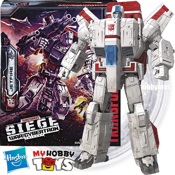 Takara Tomy Hasbro Transformers - Siege WFC-S28 / SG-26 Commander Class Jetfire ( War for ...