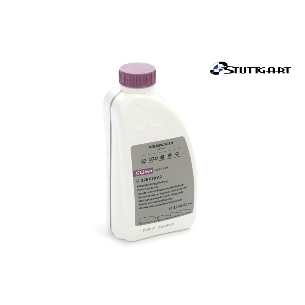 Genuine Audi Volkswagen G12 Evo Ready Mix Antifreeze Coolant G12E050A2 ...