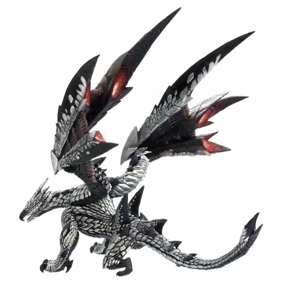 ins Monster Hunter World MHW Box Egg Figure Extinguishing Dragon Wind ...