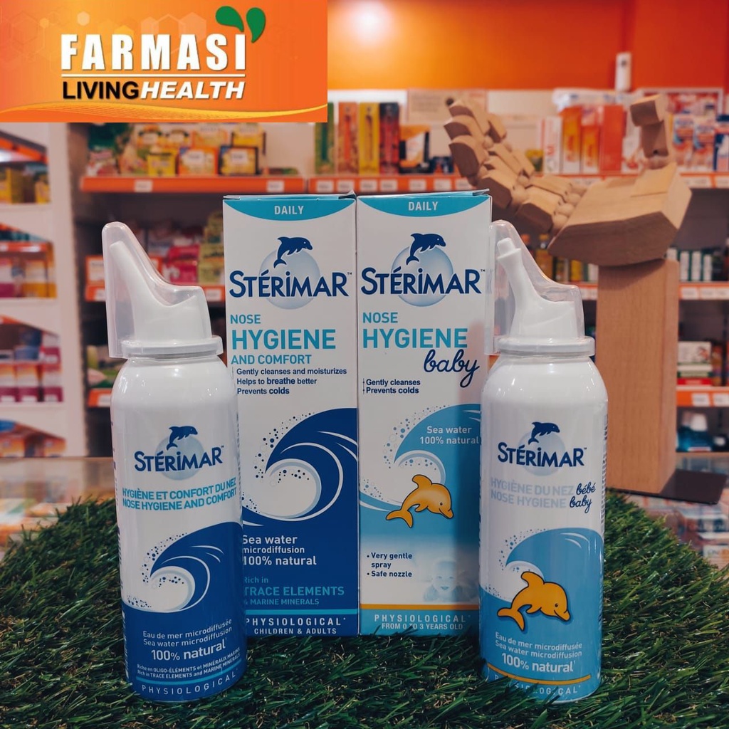 STERIMAR NASAL HYGIENE ADULT & BABY 50ML/100ML | Shopee Malaysia