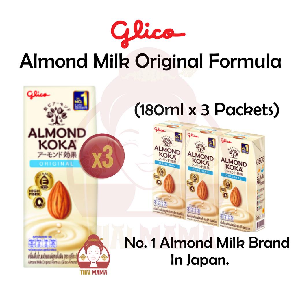 Almond Milk Original Formula (Glico Almond Koka Brand) 180ml x 3 | Shopee Malaysia