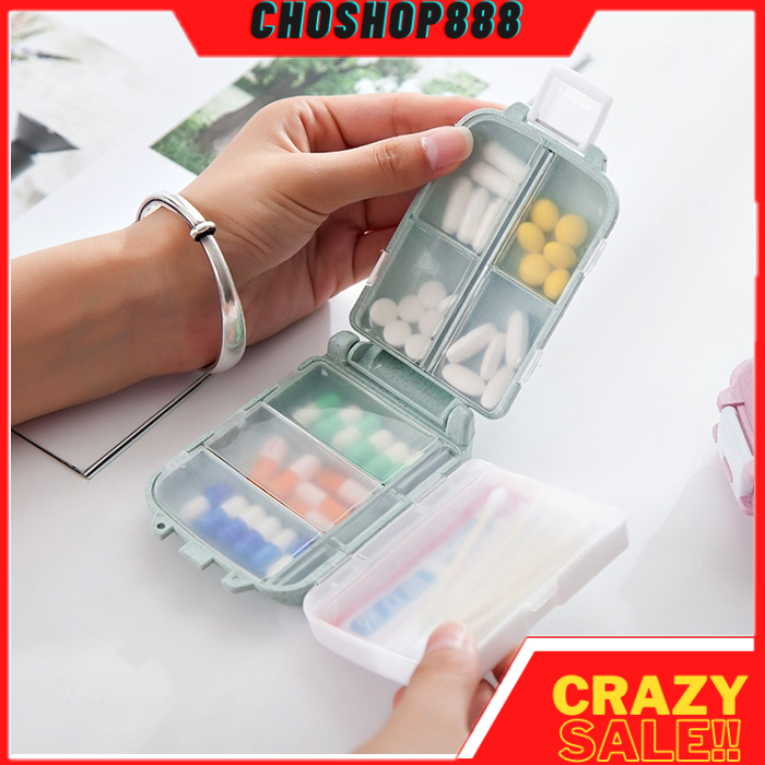 Kotak Ubat Kecil 3 Layer Travel Convenience Mini Medicine Pill Box ...