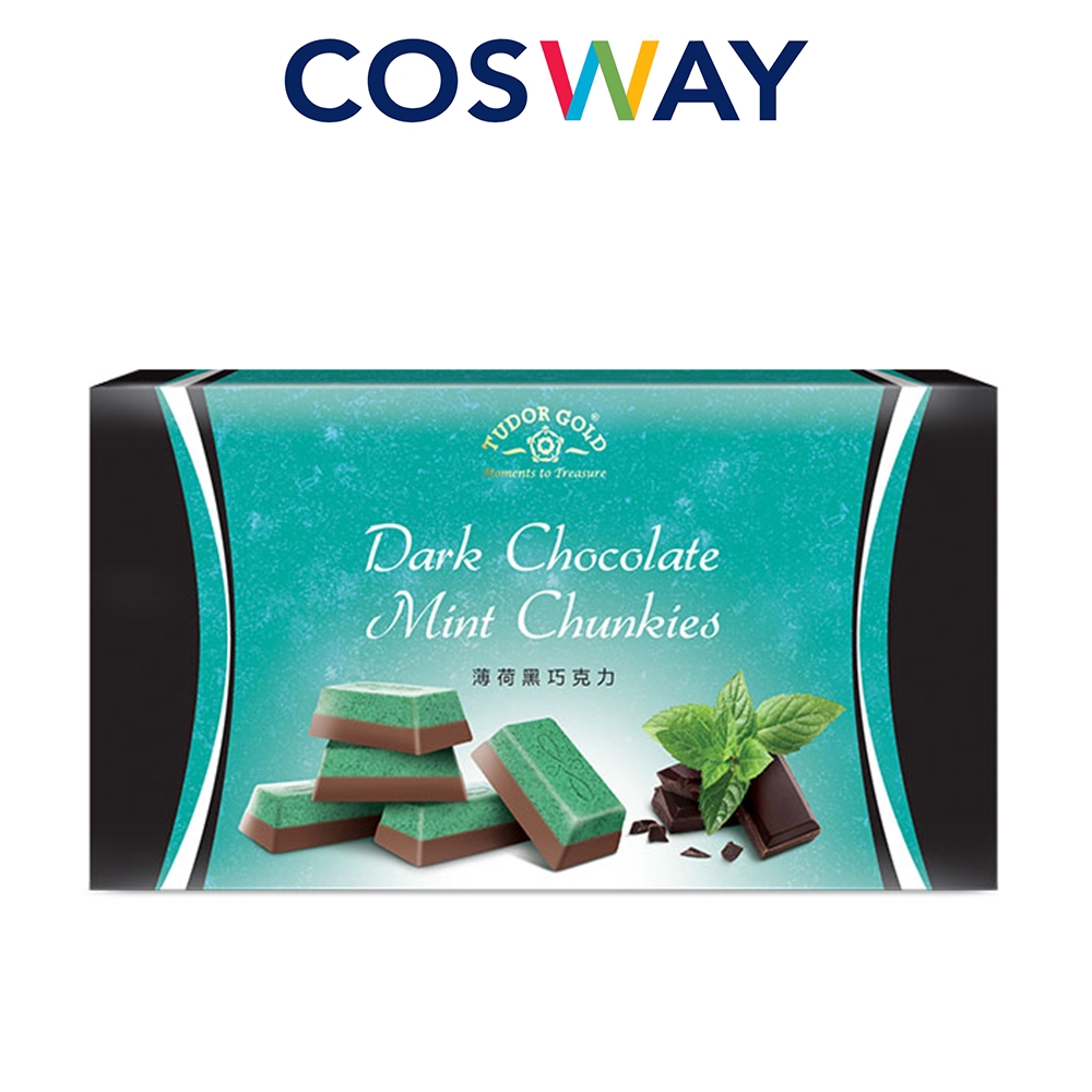 Cosway Tudor Gold Dark Chocolate Mint Chunkies 180g - 75122 | Shopee ...