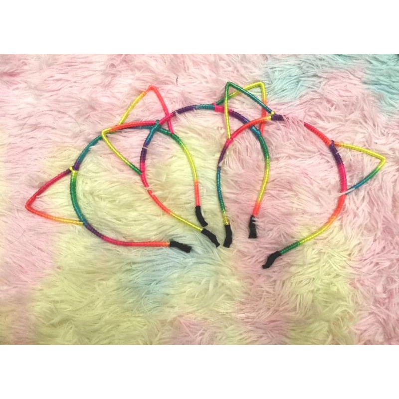 Aksesori rambut ikat kepala kucing yang comel，Cute cat headband hair ...