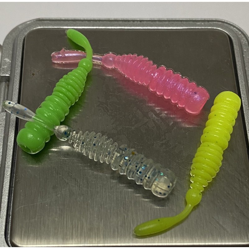 Micro Soft Plastic Ajing Aji 4.1cm 0.6g 20pcs | Shopee Malaysia