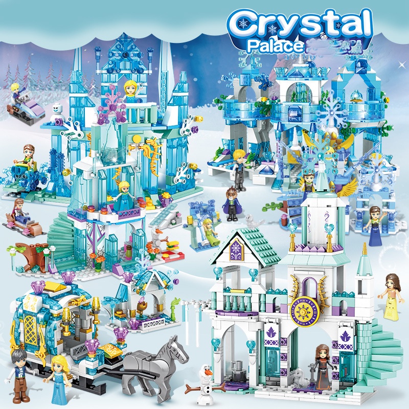 Friend Disney Frozen Anna Elsa Princess Castle Horse Clock Tower ...