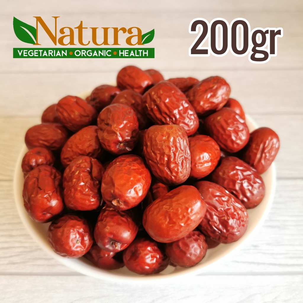 MERAH Angco / Hong Zhao / Red Dates / Premium Chinese Red Dates 200gr ...